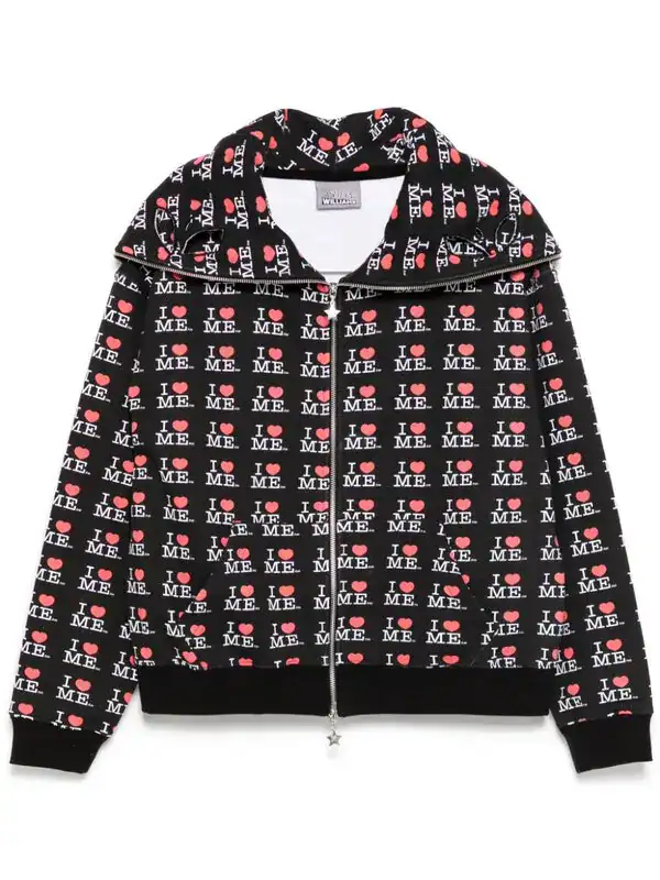 Ashley Williams i hart me ジップパーカー フーディー PINK I HEART ME BUTTERFLY HOODIE – Ashley Williams