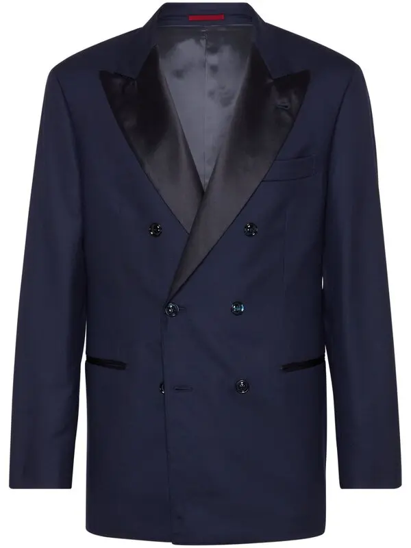 Brunello Cucinelli Cashmere Blazer - Blue