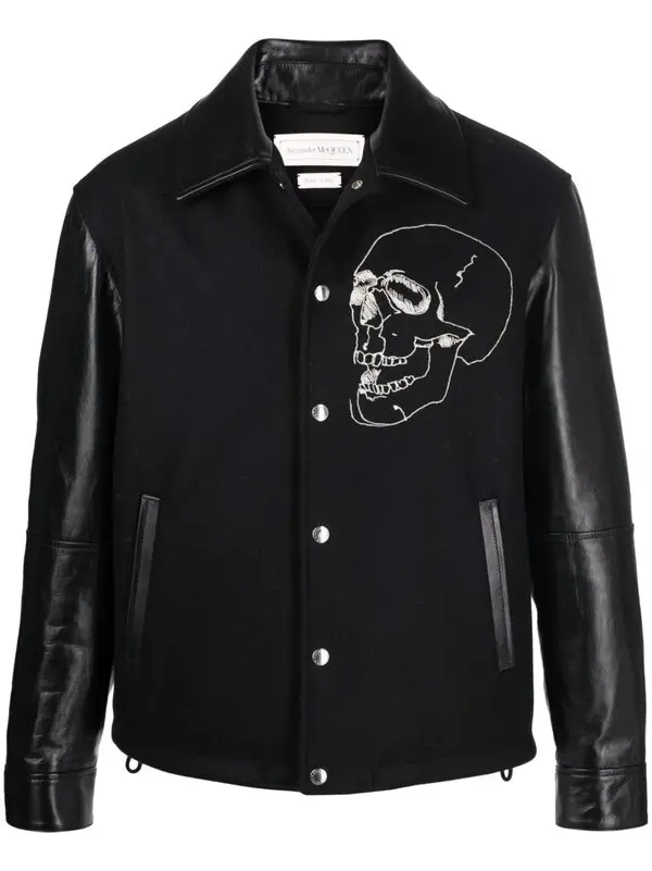 Alexander McQueen Skull-embroidered Jacket