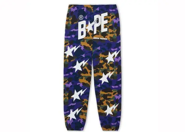 Heron Preston Bape Camo Worker Pants