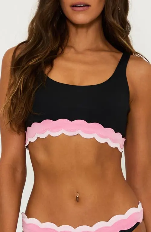 Beach Riot Marin Scallop Bikini Top - Sweet Berr