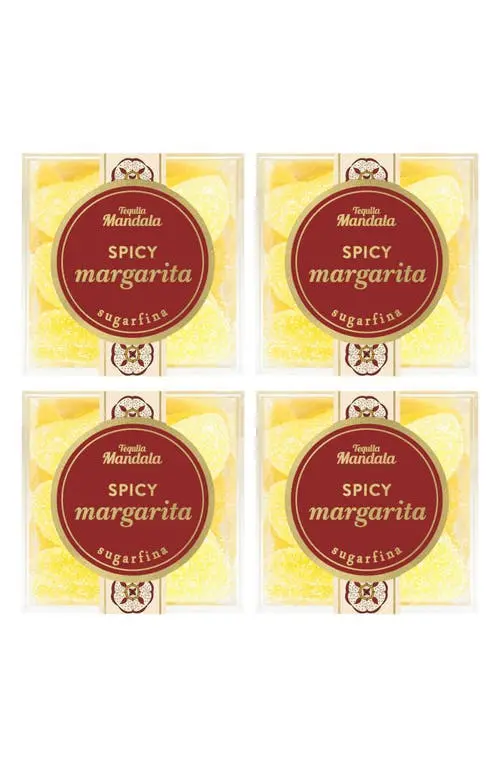 SUGARFINA Set Of 4 Spicy Margarita Gummy Candy Cubes