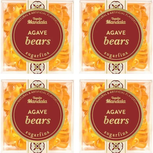 SUGARFINA Set Of 4 Agave Bears Candy Cubes
