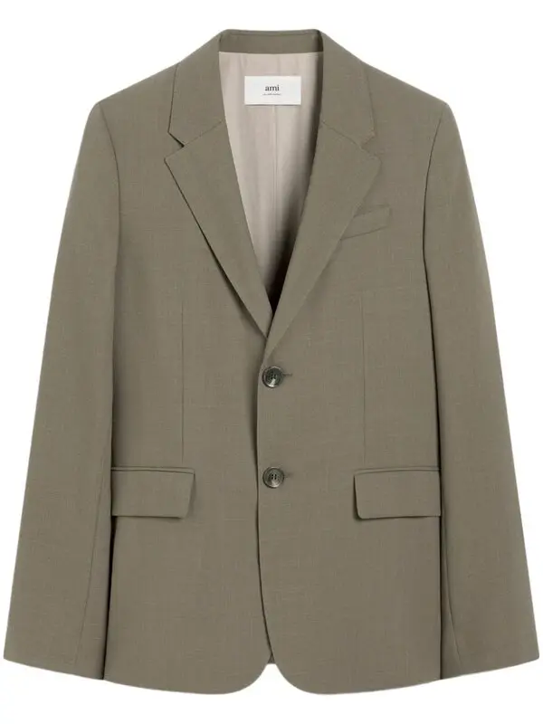 Ami Wool Blazer - Grey