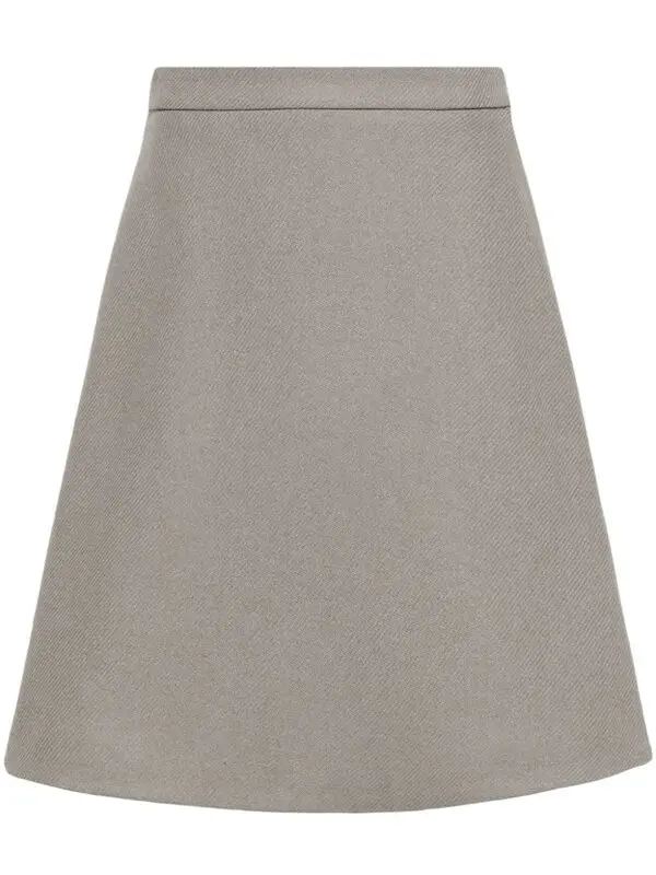 Ami Knitted Midi Skirt