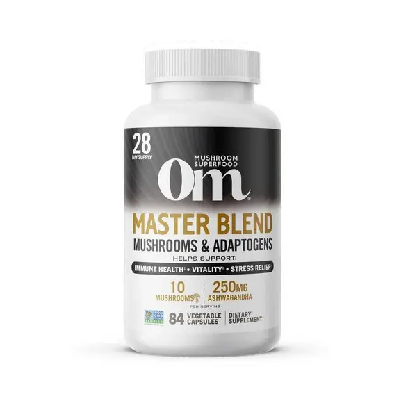 OM MUSHROOM Master Blend Capsule 80 Capsules