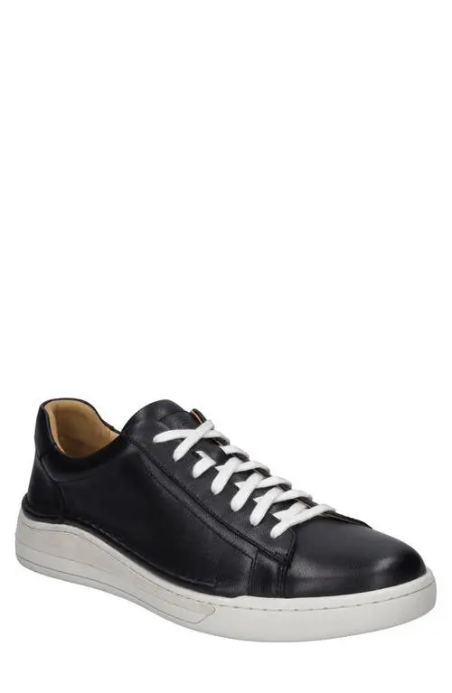 Josef Seibel Cleve 2 Leather Sneaker - Black