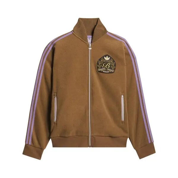 Adidas X Blondey Boucle Track Top - Brown