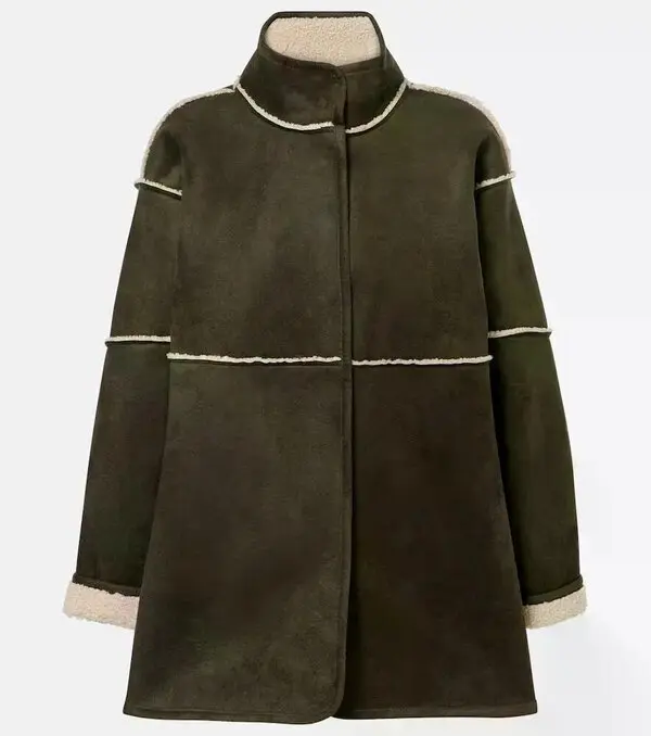 Velvet By Graham & Spencer Albany Faux Suede Jacket - Green
