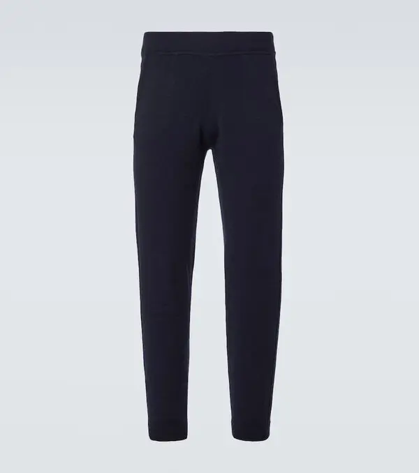 ALLUDE Wool And Cashmere Sweatpants