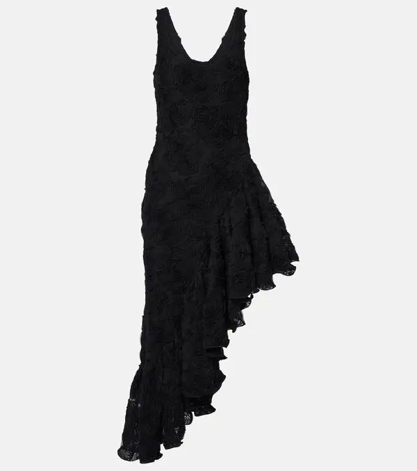 Remain Birger Christensen Floral Ruffled Midi Dress