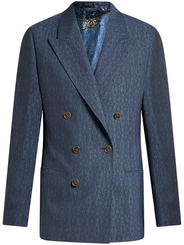 Etro Double-breasted Blazer