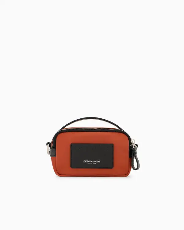 Giorgio Armani Asv Mini Crossbody Bag - Orange