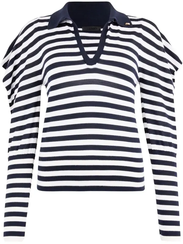 Liu Jo Striped Sweater - Blue