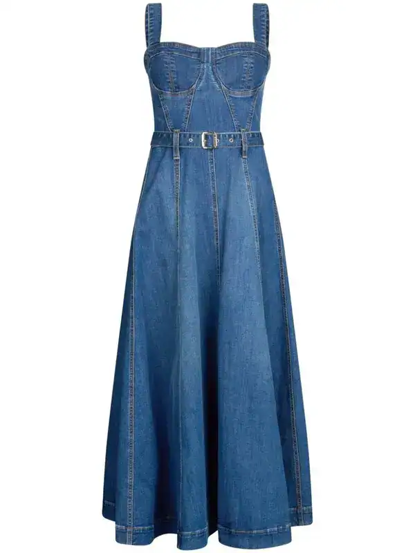 Liu Jo Bustier Dress - Blue | Editorialist