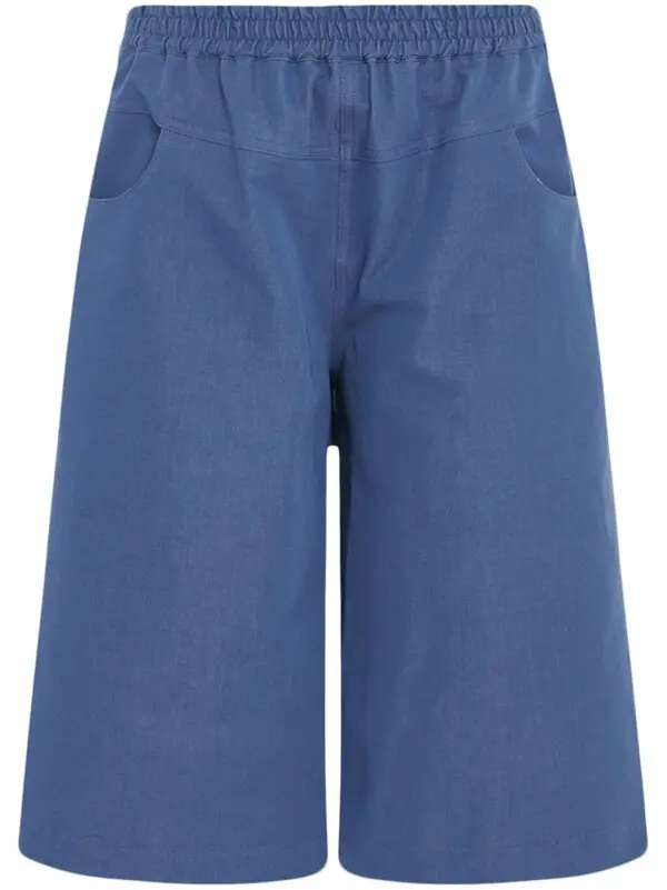 Rosetta Getty Knee-length Shorts - Blue