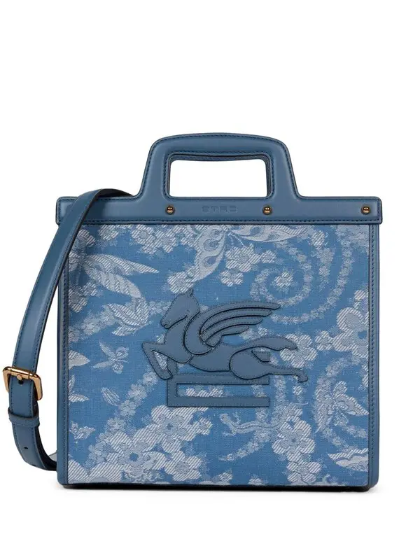 Etro Mini Love Trotter Tote Bag - Blue - 30% Off | Editorialist