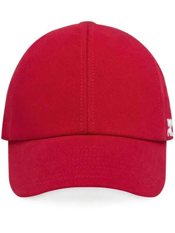 COURREGES Ac Baseball Cap - Red