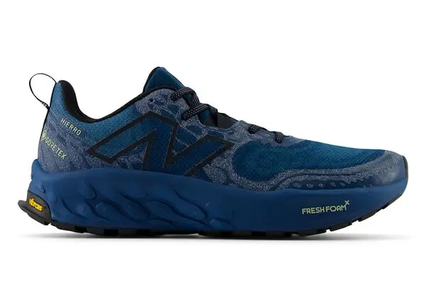 NEW BALANCE Fresh Foam X Hierro V8 Goretex - Deep Sea/black/everglade Green