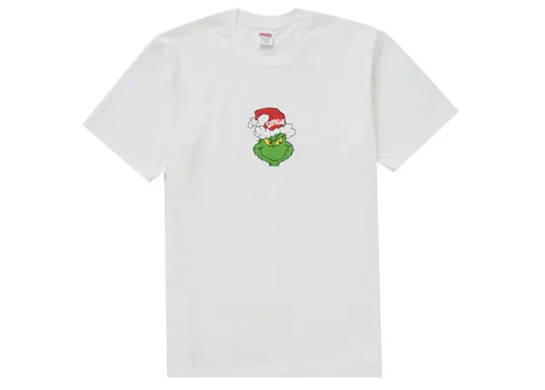 Supreme Grinch Tee Shirt - White
