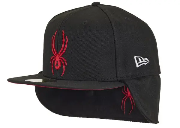 Supreme Spyder Earflap New Era Cap - Black