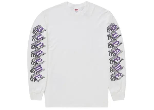 Supreme Strawberries Long Sleeve Tee Shirt