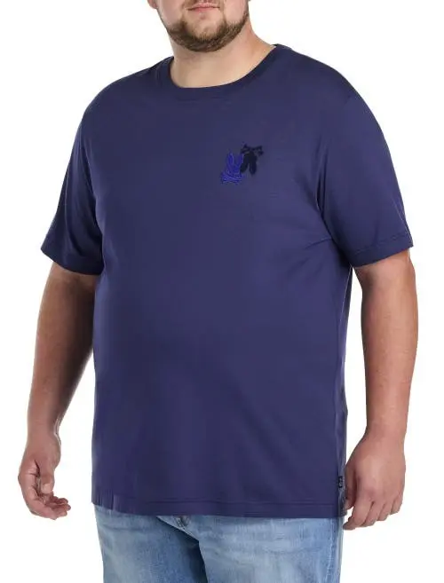 Psycho Bunny Big & Tall Pierce Embroidered Graphic Tee