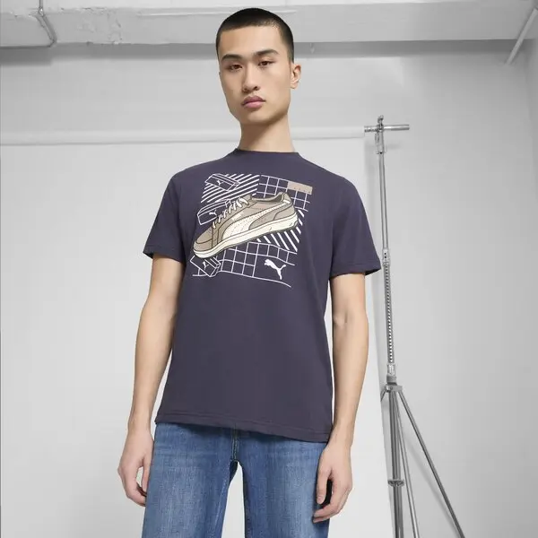 PUMA Graphics Sneakers T-shirt - Blue