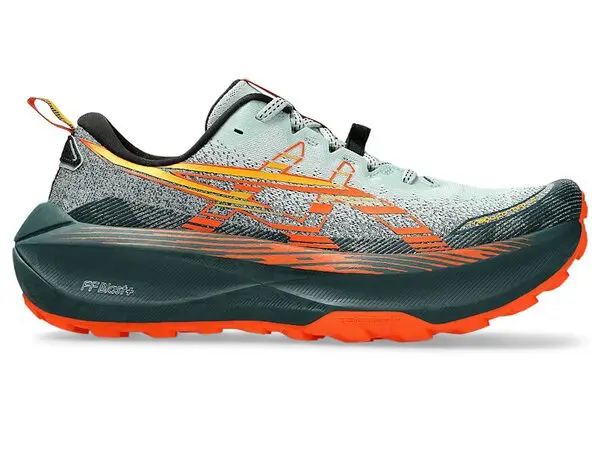 Asics Trabuco Max 4in - Cold Moss/nova Orange