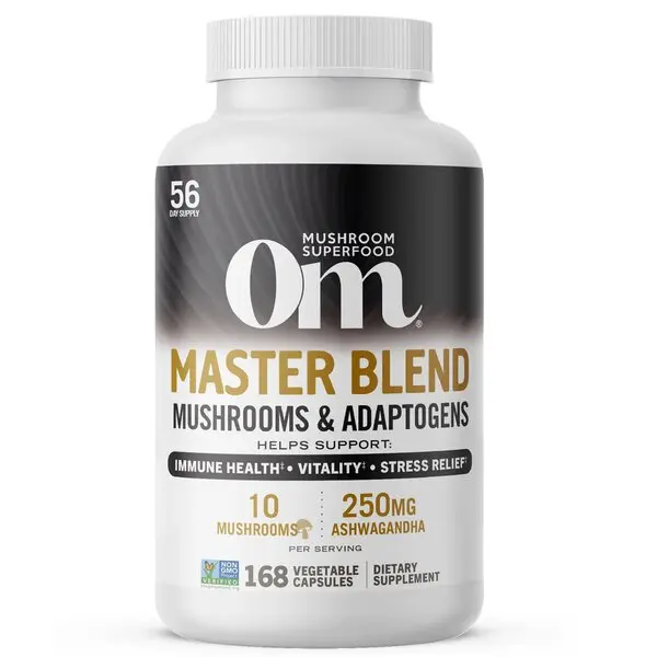 OM MUSHROOM Master Blend 168 Capsules