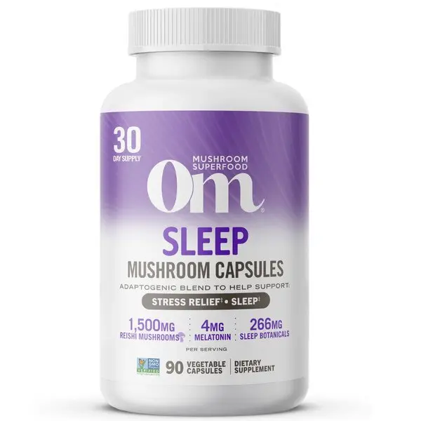 OM MUSHROOM Sleep Mushroom Superfood 90 Capsules