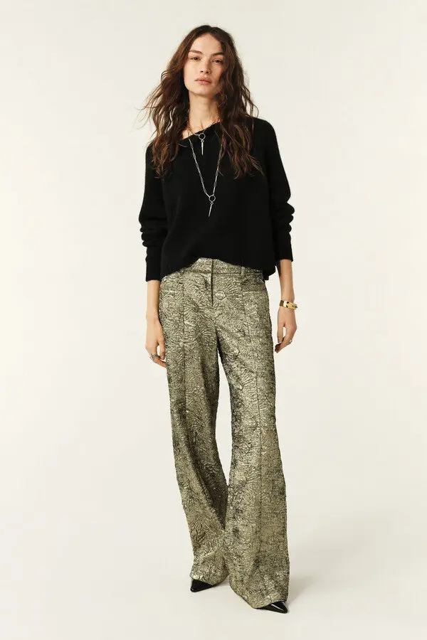 Ba&sh Bista Jacquard Pants