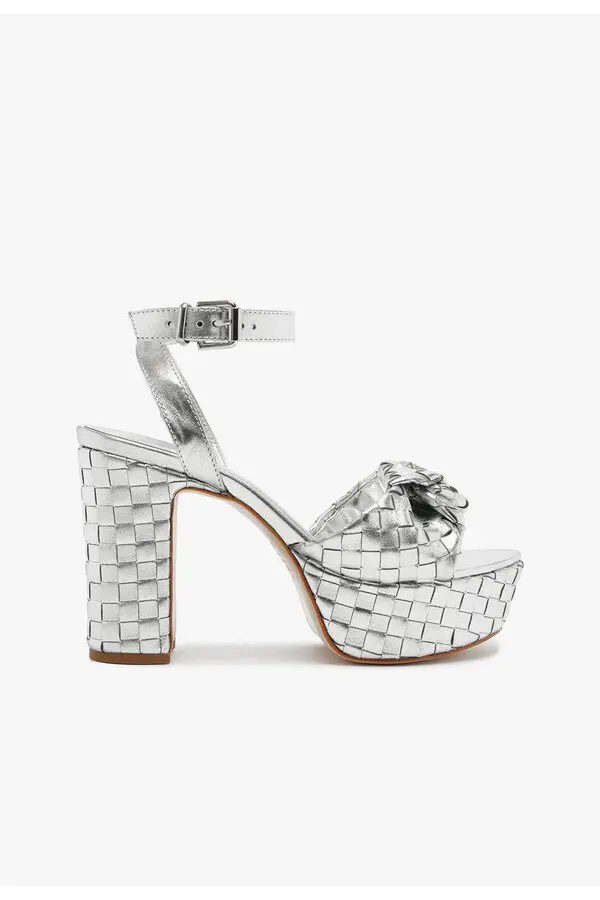 Schutz Kareena Knot Platform Sandals