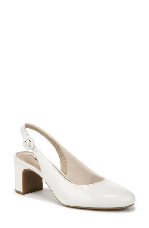 LIFESTRIDE Tia Slingback Heel - White
