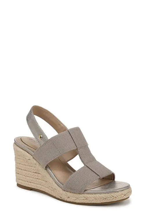 LIFESTRIDE Tallulah Espadrille Platform Wedge Sandal - Taupe