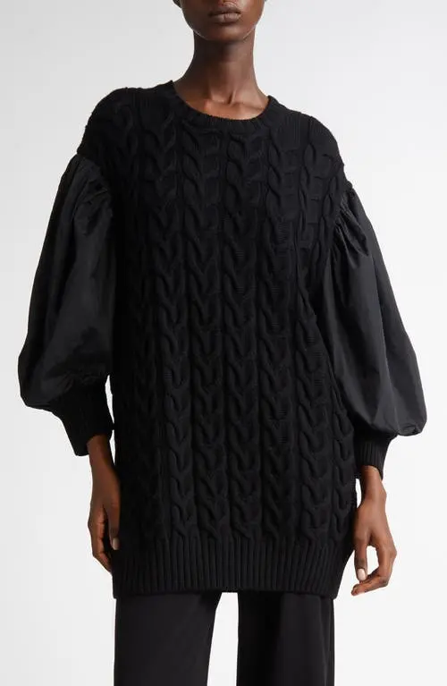 Max Mara Ancella Mixed Media Sweater