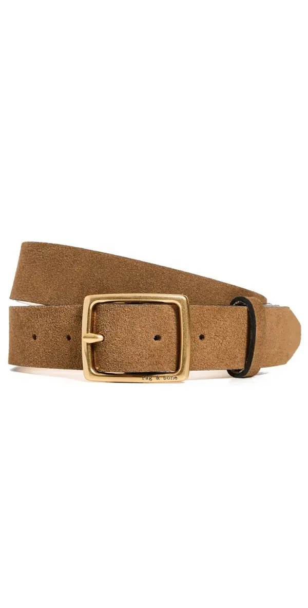 Rag & Bone Boyfriend Belt - Khkiolvsd
