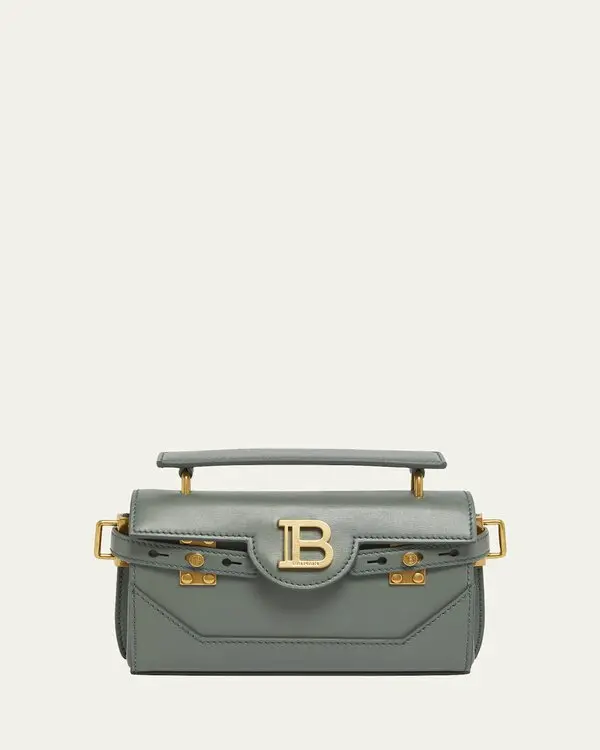 Balmain Bbuzz 19 Crossbody Bag In Calfskin