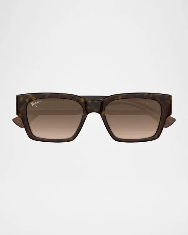 Maui Jim Kenui Rectangle Sunglasses