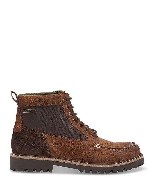Barbour Sheene Moc Toe Boots - Cognac