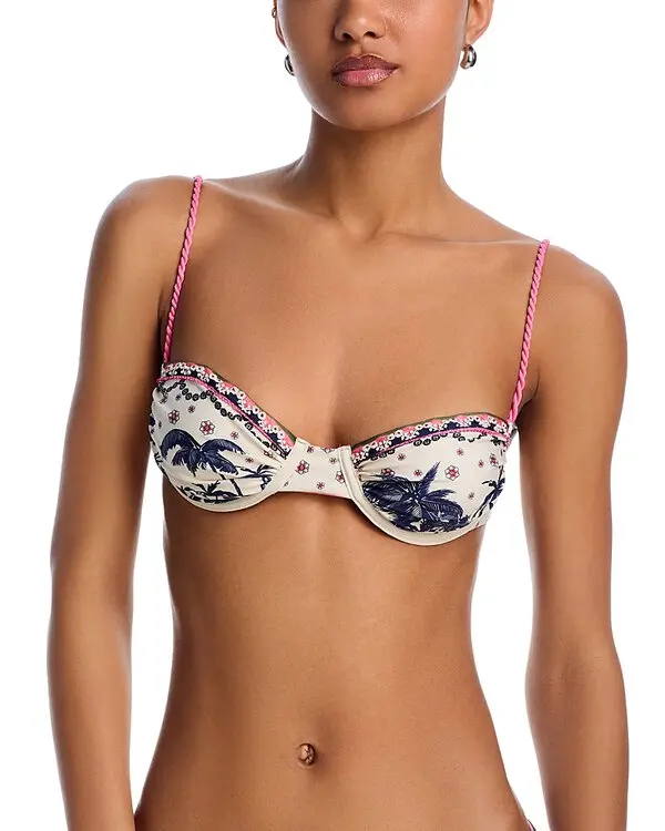 Agua Bendita Ankara Palms Bikini Top