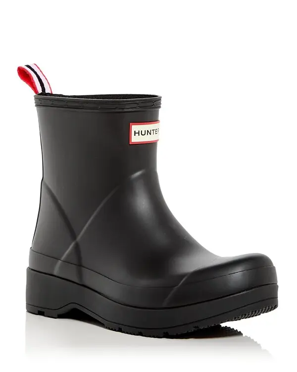 Hunter Play Short Boots - Black