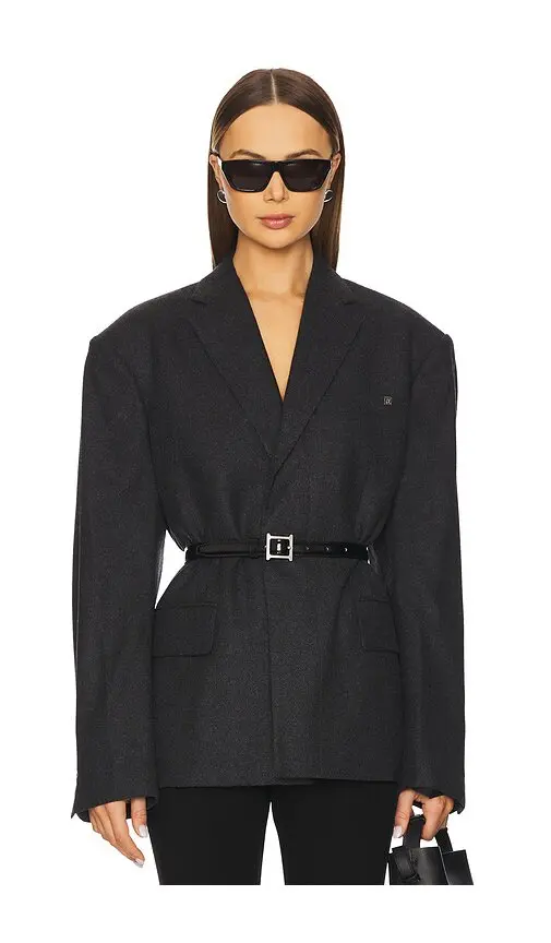Helmut Lang Driver Blazer - Charcoal