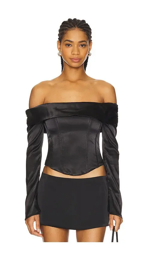 MORE TO COME Off-the-shoulder Top