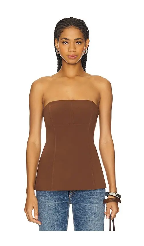 LOVERS AND FRIENDS Noah Top - Brown