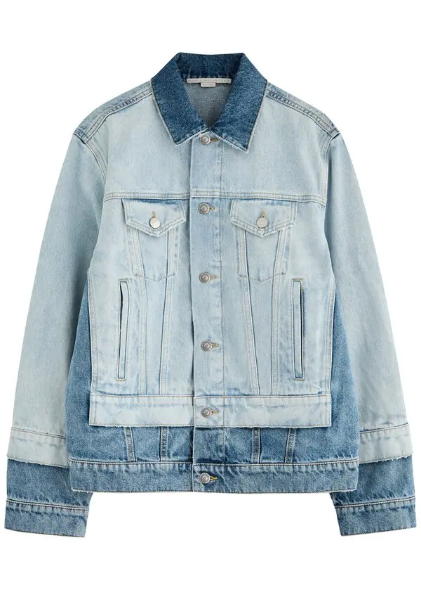 Stella McCartney Panelled Jacket - Denim