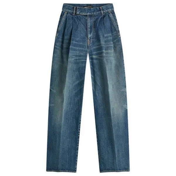UNDERCOVERISM Pleat Front Denim Trouser