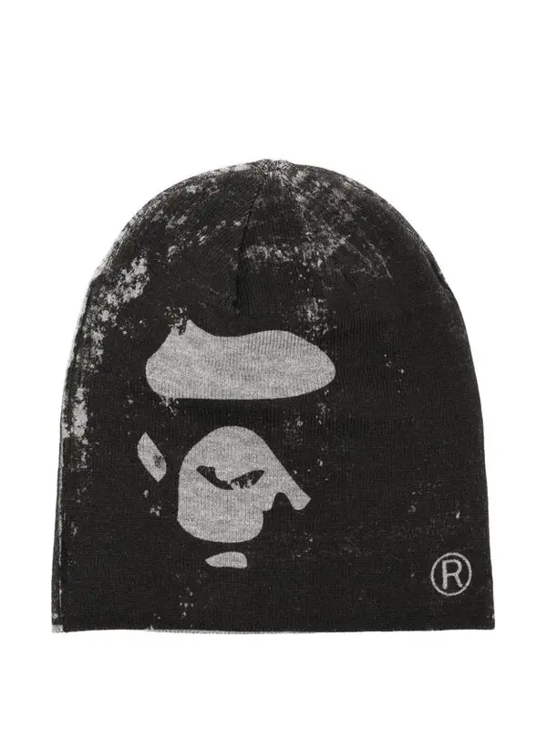 A BATHING APE® Logo-printed Beanie