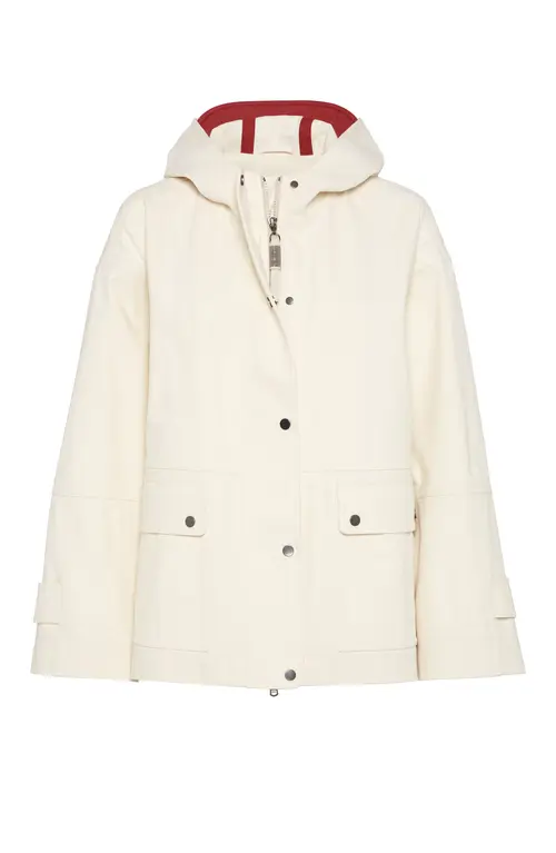 Brunello Cucinelli Water-resistant Hooded Outerwear - Panama