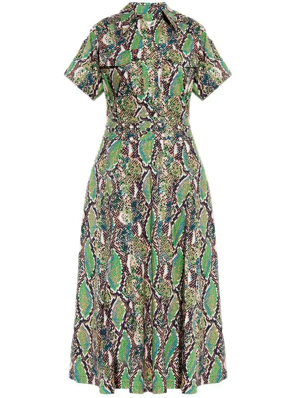 Diane Von Furstenberg Hadara Dress - Green